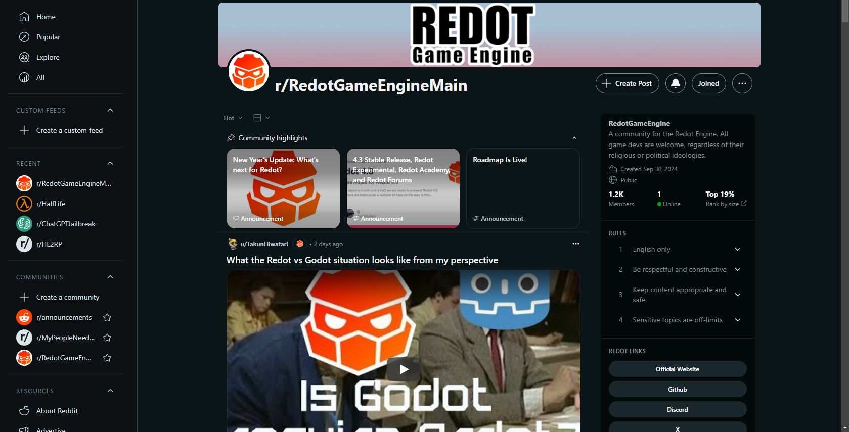 Community - Redot Engine